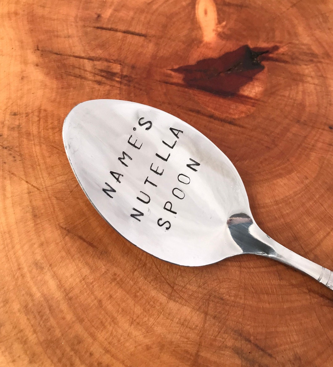 Personalized Nutella Spoon/nutella Spoon/mom's Peanut Butter/custom ...