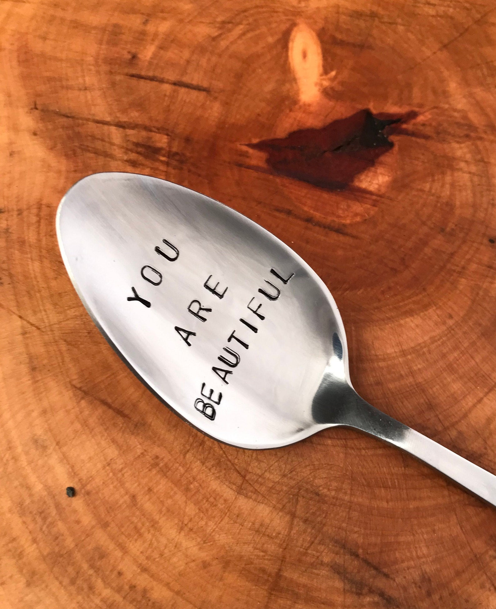 Beautiful Spoon Good Morning Beautiful Personalized Spoon Etsy