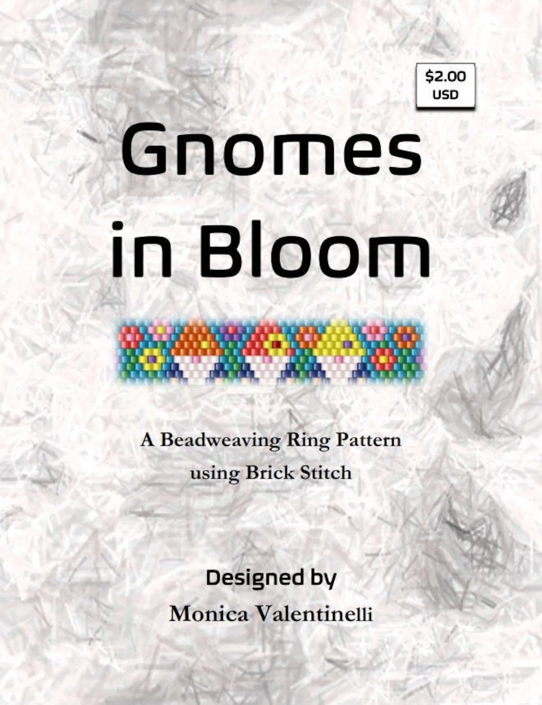 Gnomes in Bloom Beaded Ring - Etsy