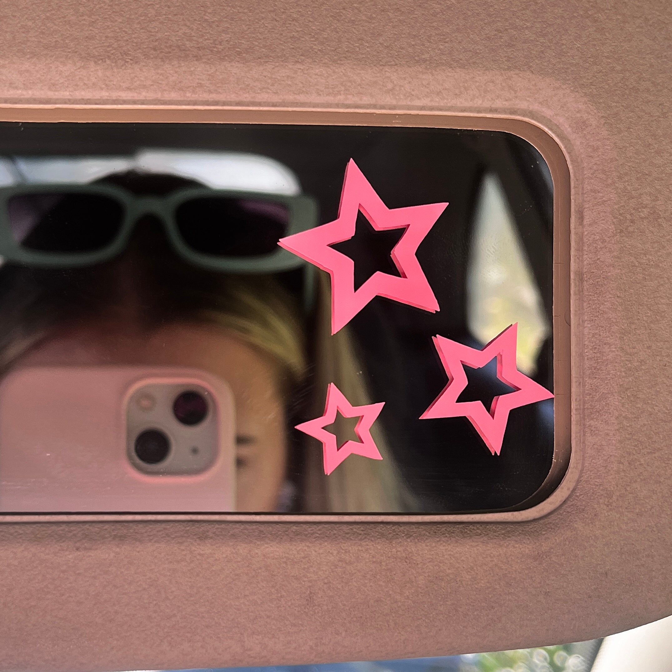 Y2k Star Mirror Decal, Car Sticker, Mirror Sticker, Mirror Decal, Car ...