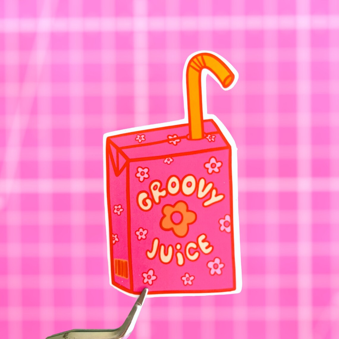 Y2K Juice Carton Sticker: Glossy Waterproof Vinyl Decal - Etsy