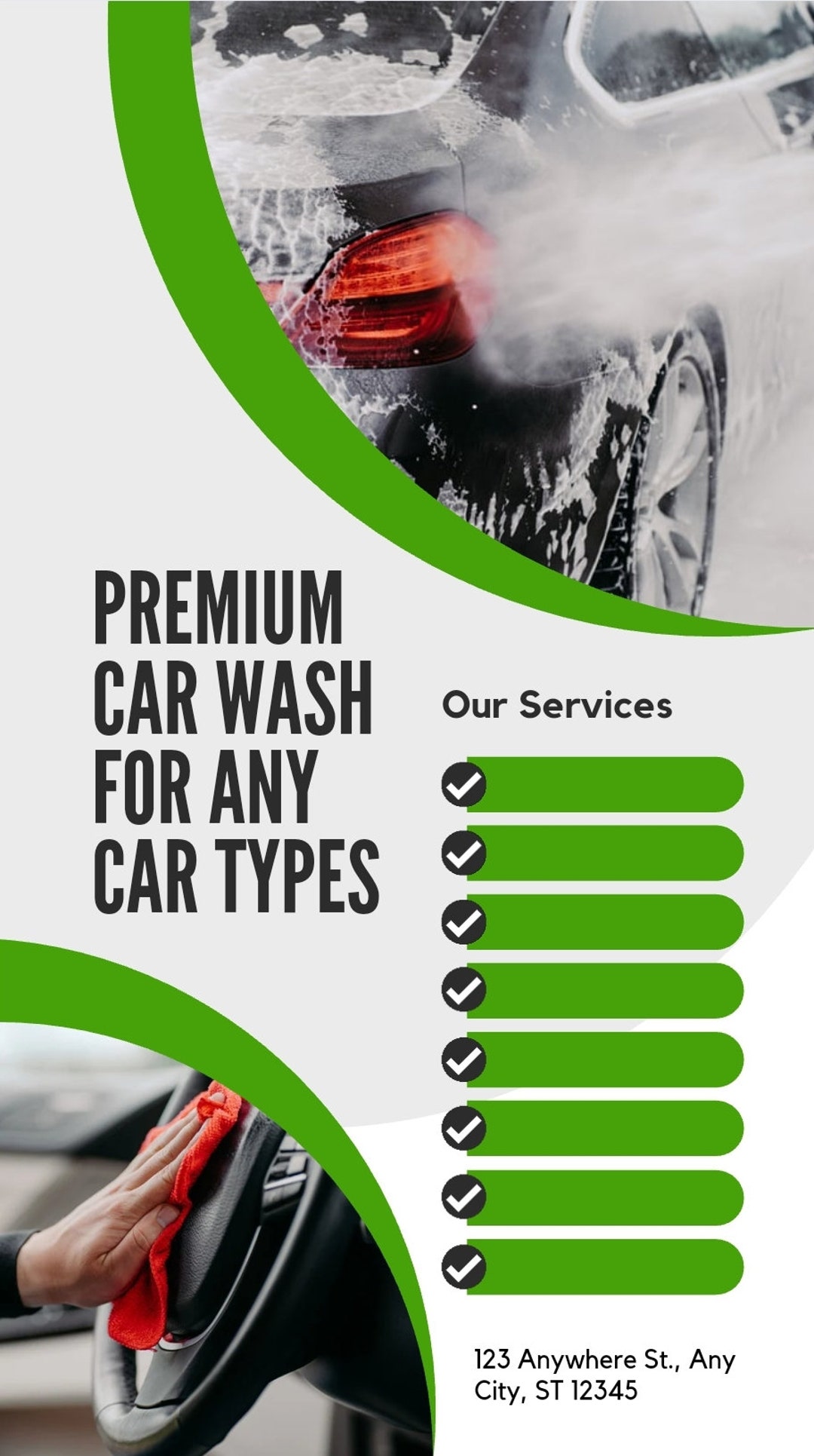 Car Detailing Car Wash Social Media Ad Template - Etsy