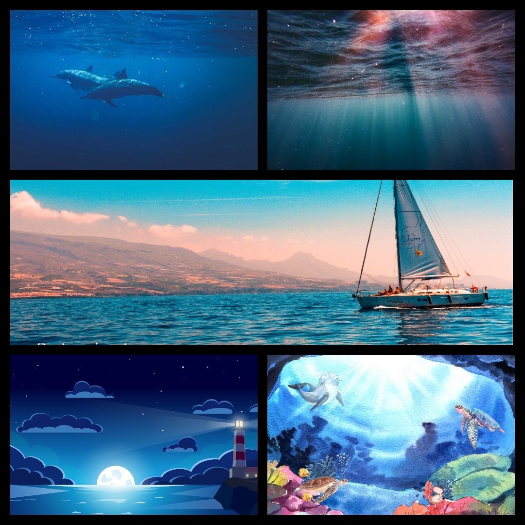 Ocean Sea Salt Life Desktop Wallpapers Bundle Package Mac Windows Dell ...