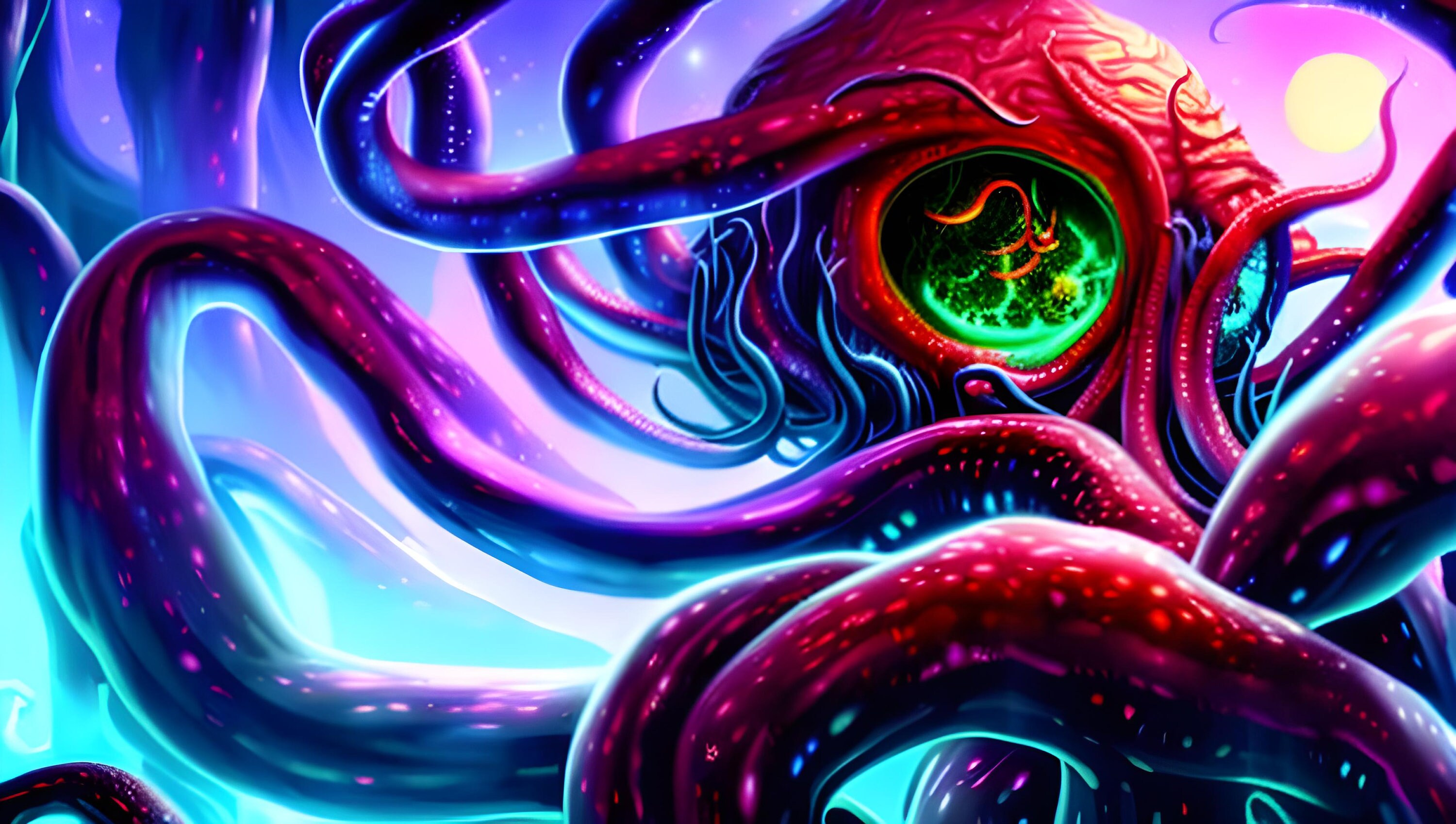 Kraken Cthulu Azathoth Outer Elder God Instant Digital Art Download ...