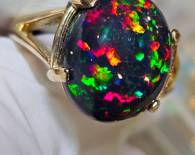 Necklace, Naturally Beautiful Opal, 14k Opal Necklace, Gold Pendant ...