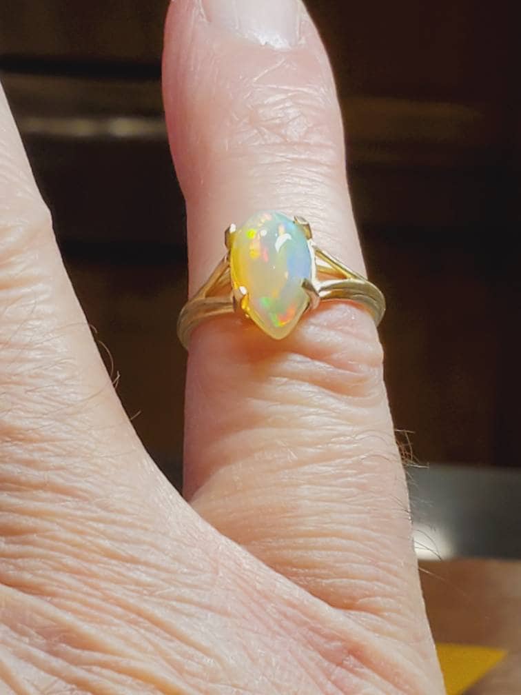 14k Gold ring gold engagement ring gold wedding ring gold | Etsy