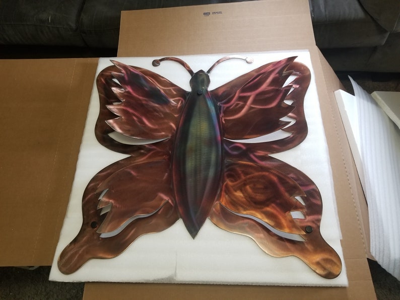 Metal Butterfly 3D Plasma Cut Sculpture Metal Wall Art - Etsy