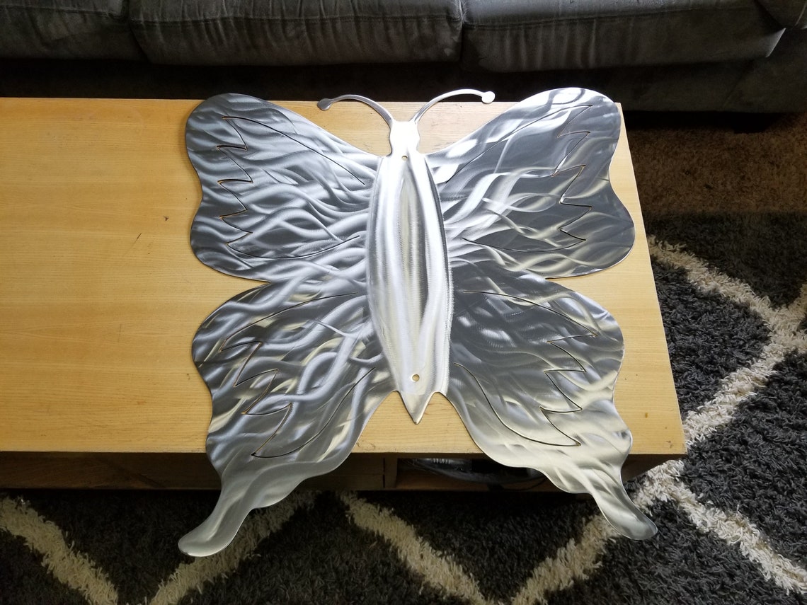 Metal Butterfly 3D Plasma Cut Sculpture Metal Wall Art - Etsy