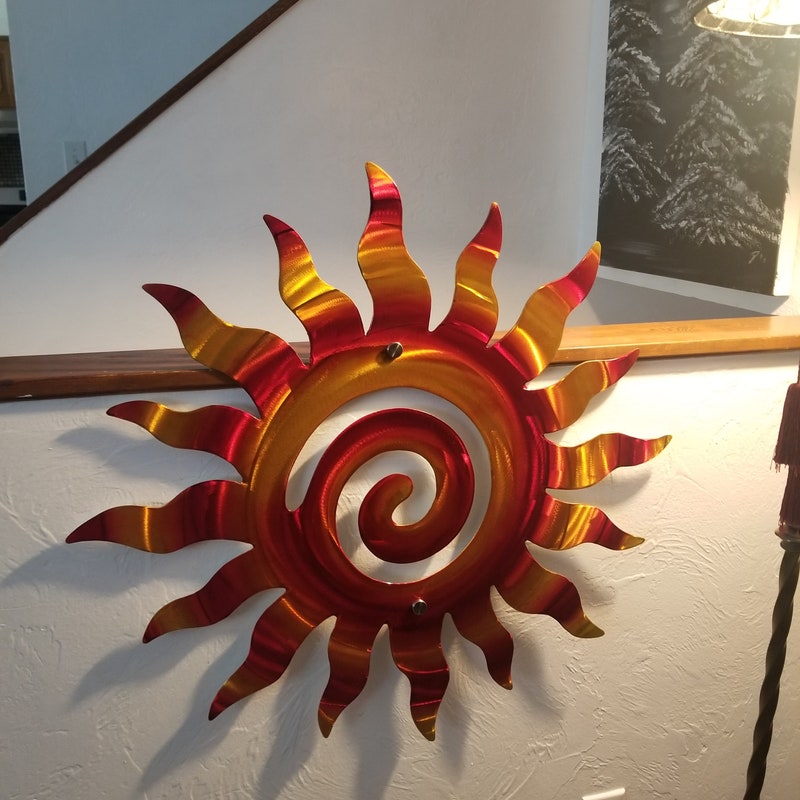 Outdoor Wall Art Sun - Etsy
