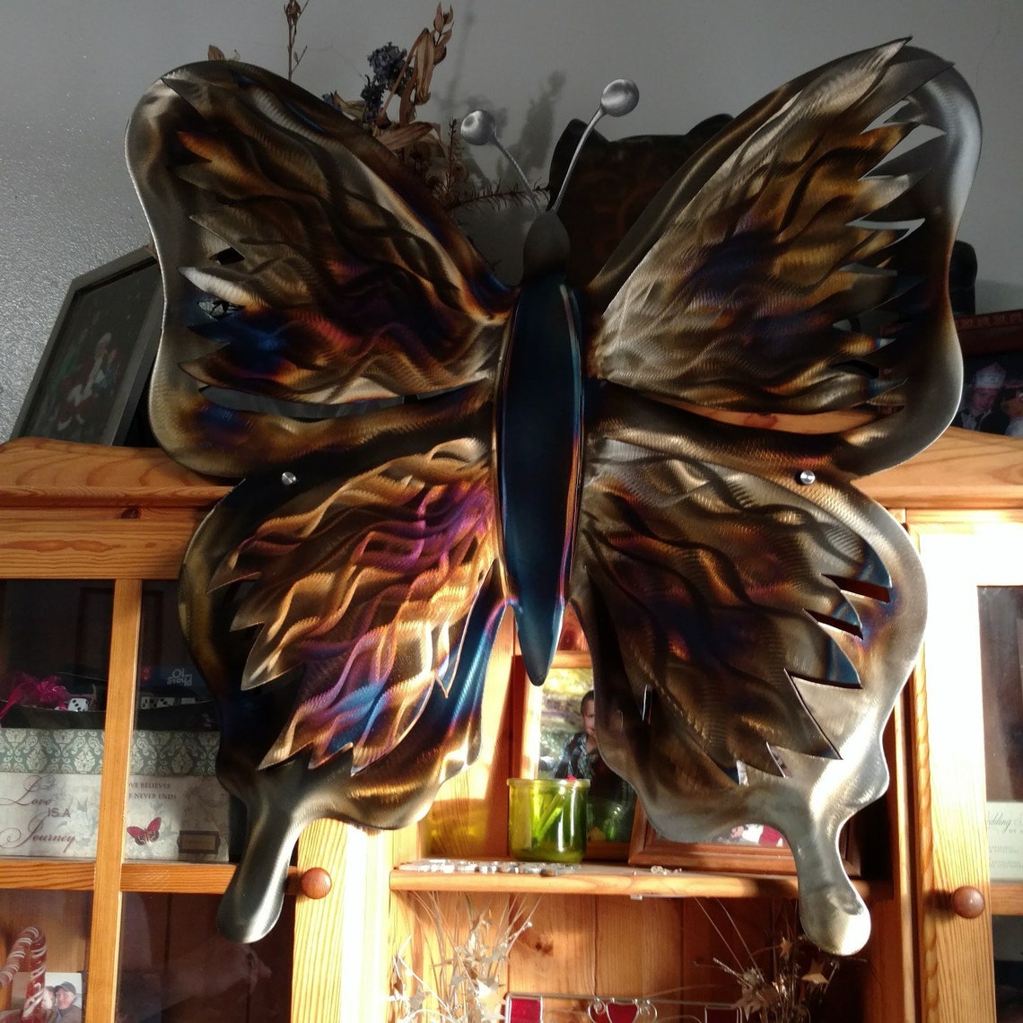 Metal Butterfly 3D Plasma Cut Sculpture Metal Wall Art - Etsy