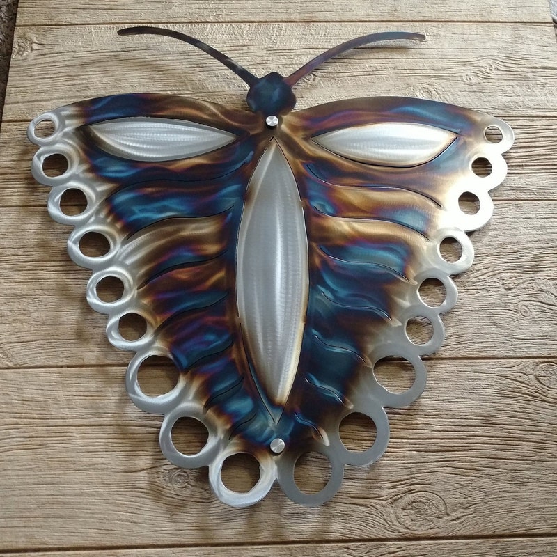 Metal Butterfly - Etsy