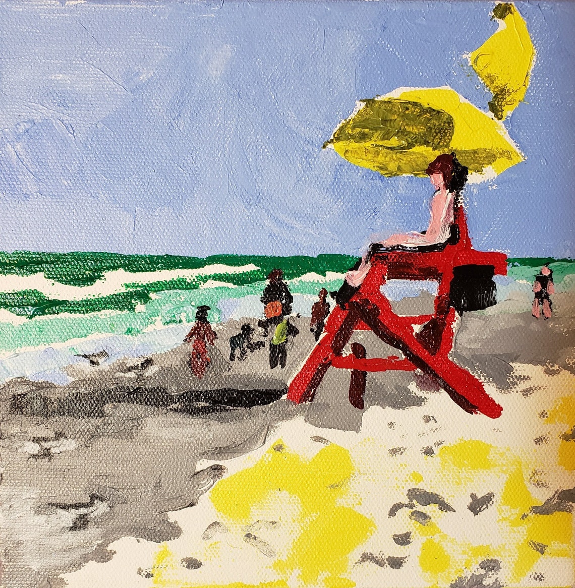 Memory Painting 002 Beach - Etsy