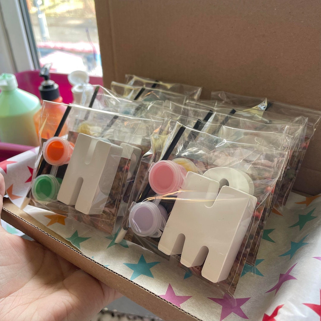 Paint Your Own Letter Initial Birthday Party Favours for - Etsy UK