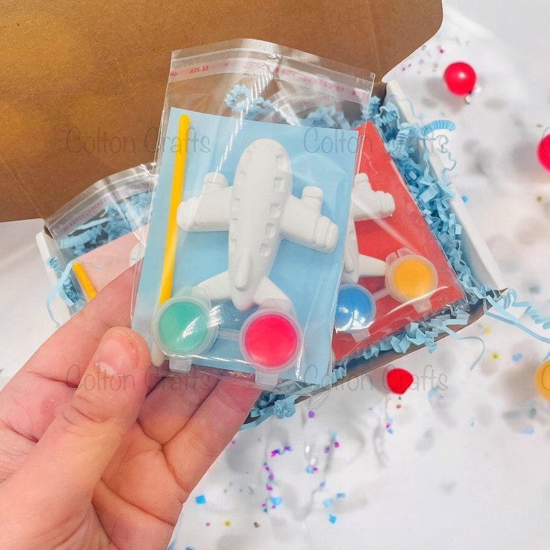 Airplane Paint Kit: Transport Birthday Party Favors - Etsy