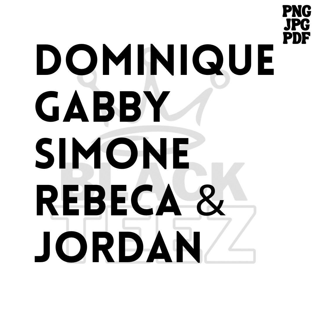 Black Female Gymnasts, Simone Biles, Digital Art, Cut File, Digital Art ...