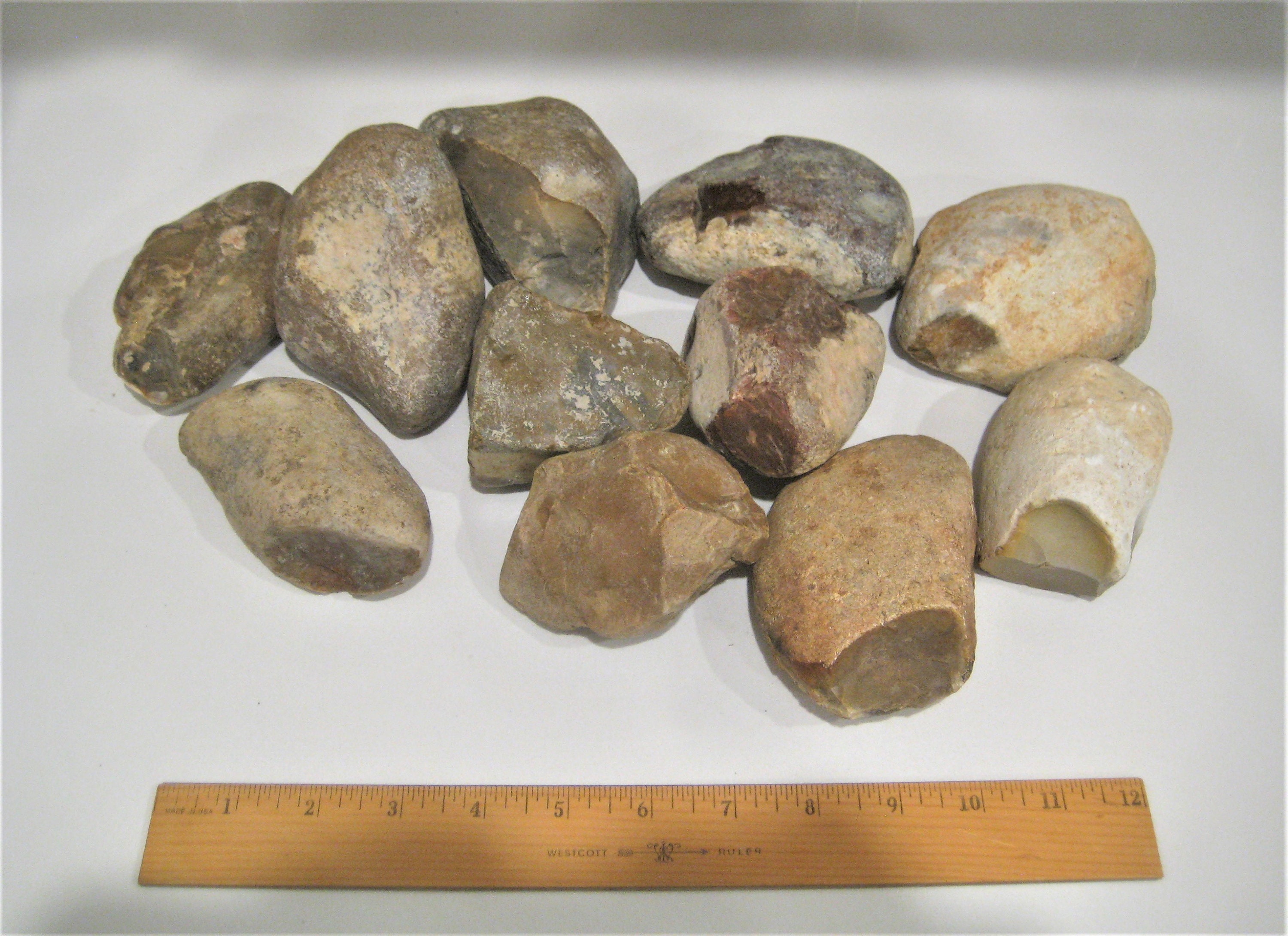 11.5 Lbs FLINT CHERT Stone for Flint & Steel Fire Starter Arrowhead and ...