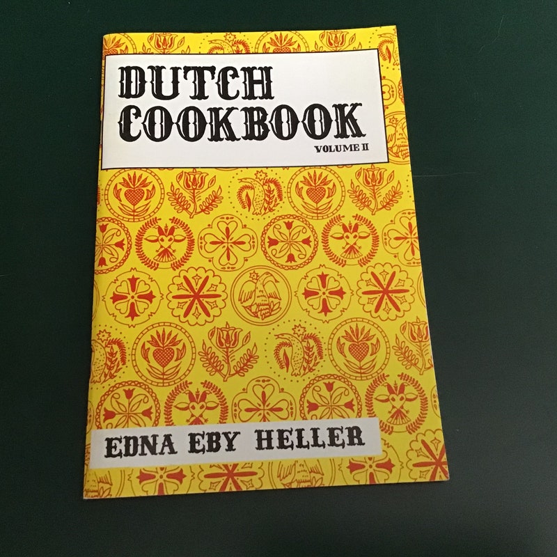 Dutch Cookbook - Etsy