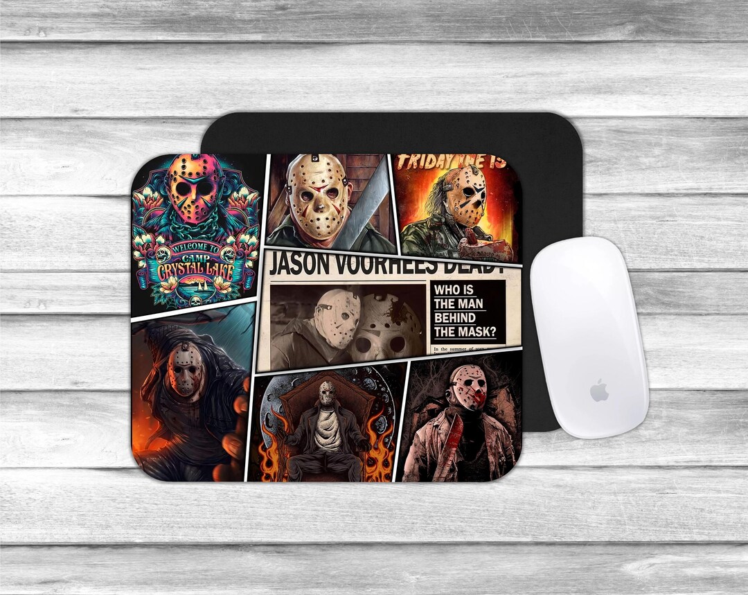 Jason V Horror Comic- Mouse Pad- Gaming Mat- *READY TO SHIP* - Etsy