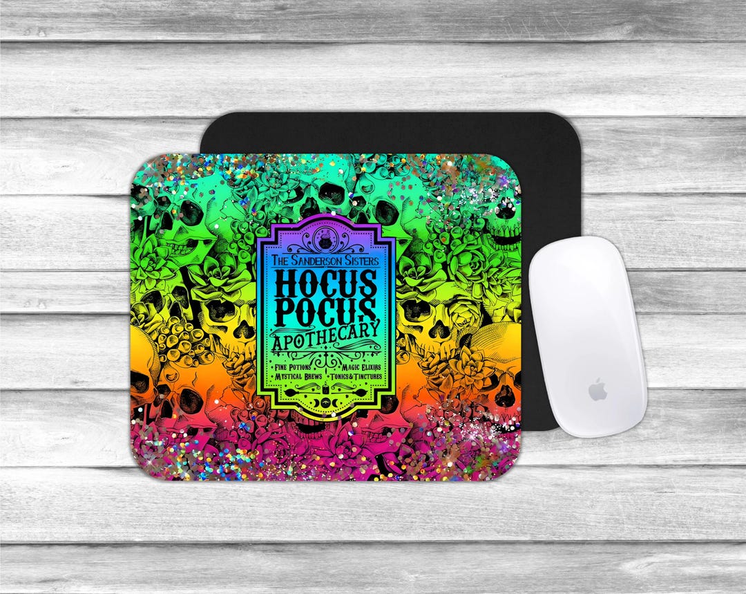 Hocus Pocus Apothecary- Mouse Pad- Gaming Mat- *READY TO SHIP* - Etsy