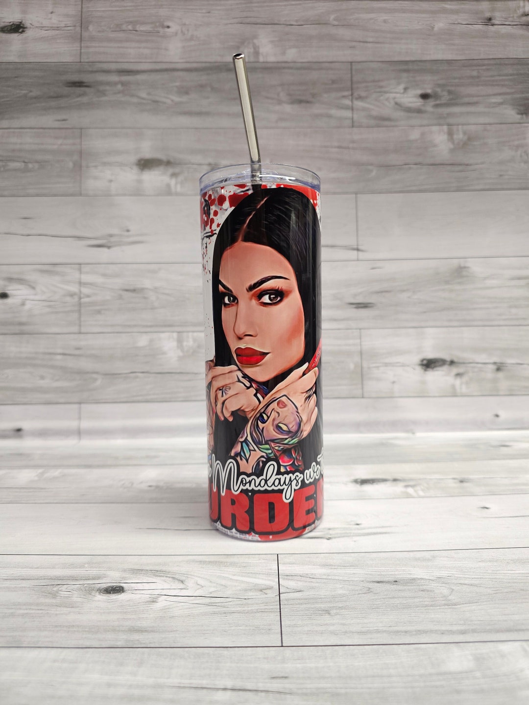 Bailey Sarian MMM Murder Mystery & Makeup 20oz Straight Stainless-steel ...