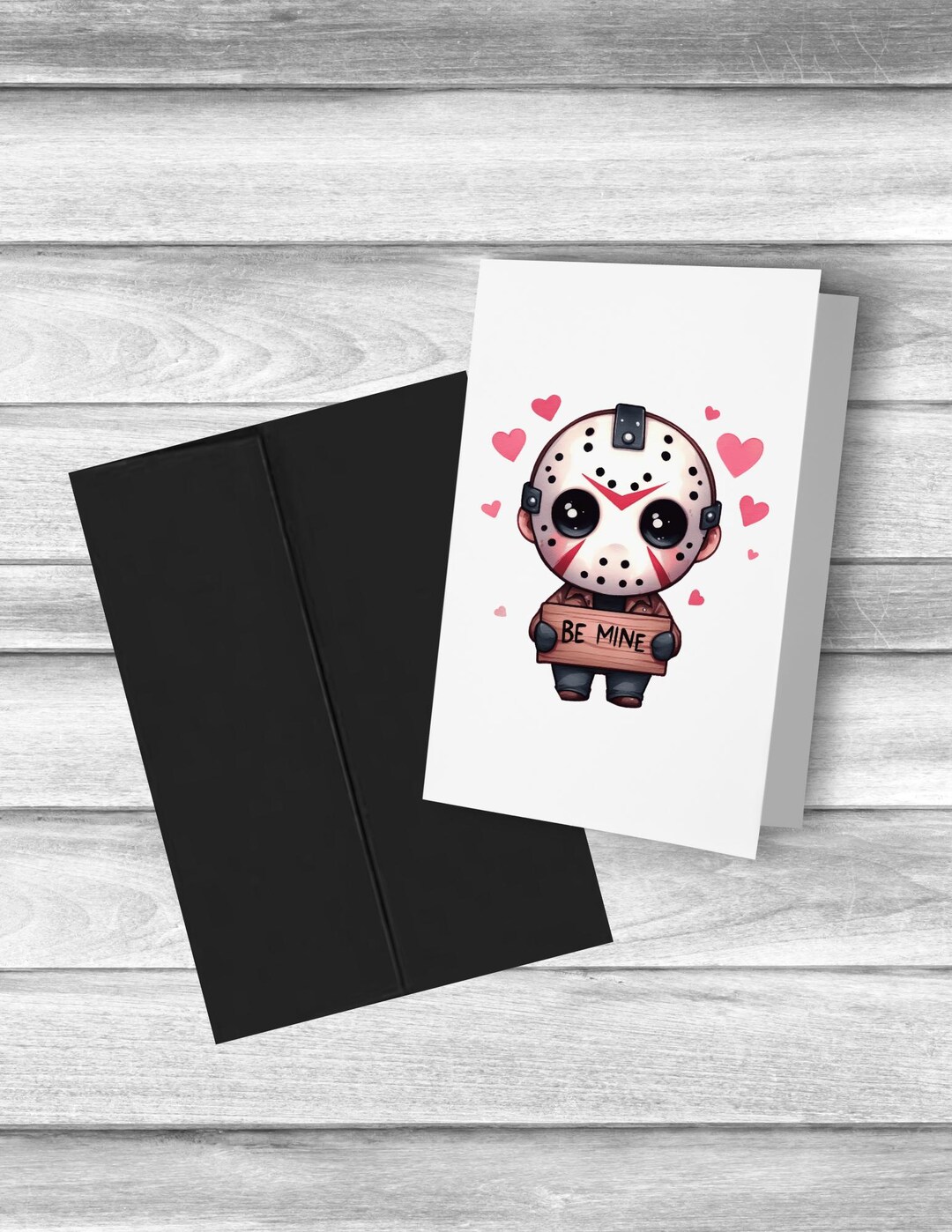 Be Mine Jason- Horror Movie Inspired- Valentine's Day- Greeting Card ...