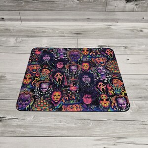 Trippy Horror Movie Characters, Mouse Pad, Gaming Mat, READY TO SHIP - Etsy