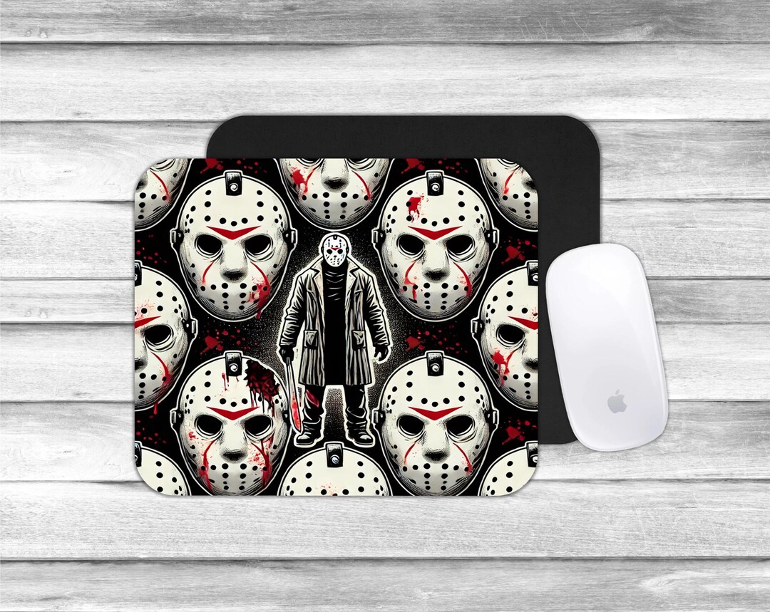 Jason Voorhees Mouse Pad: Horror Gaming Mat - Etsy