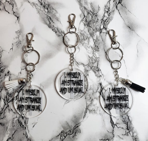 Strange & Unusual Keychain - Etsy