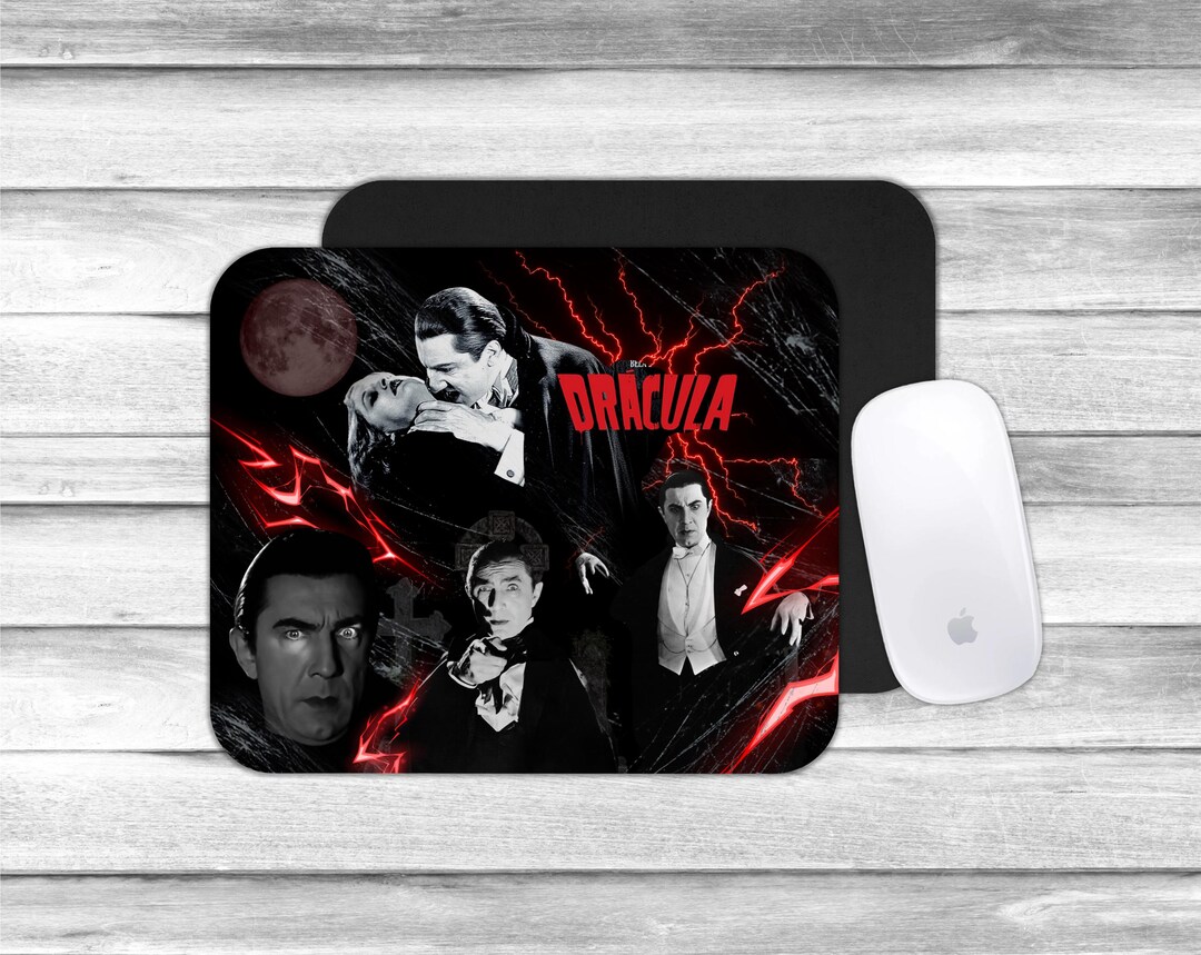 Dracula- Vampire- Mouse Pad- Gaming Mat- *READY TO SHIP* - Etsy