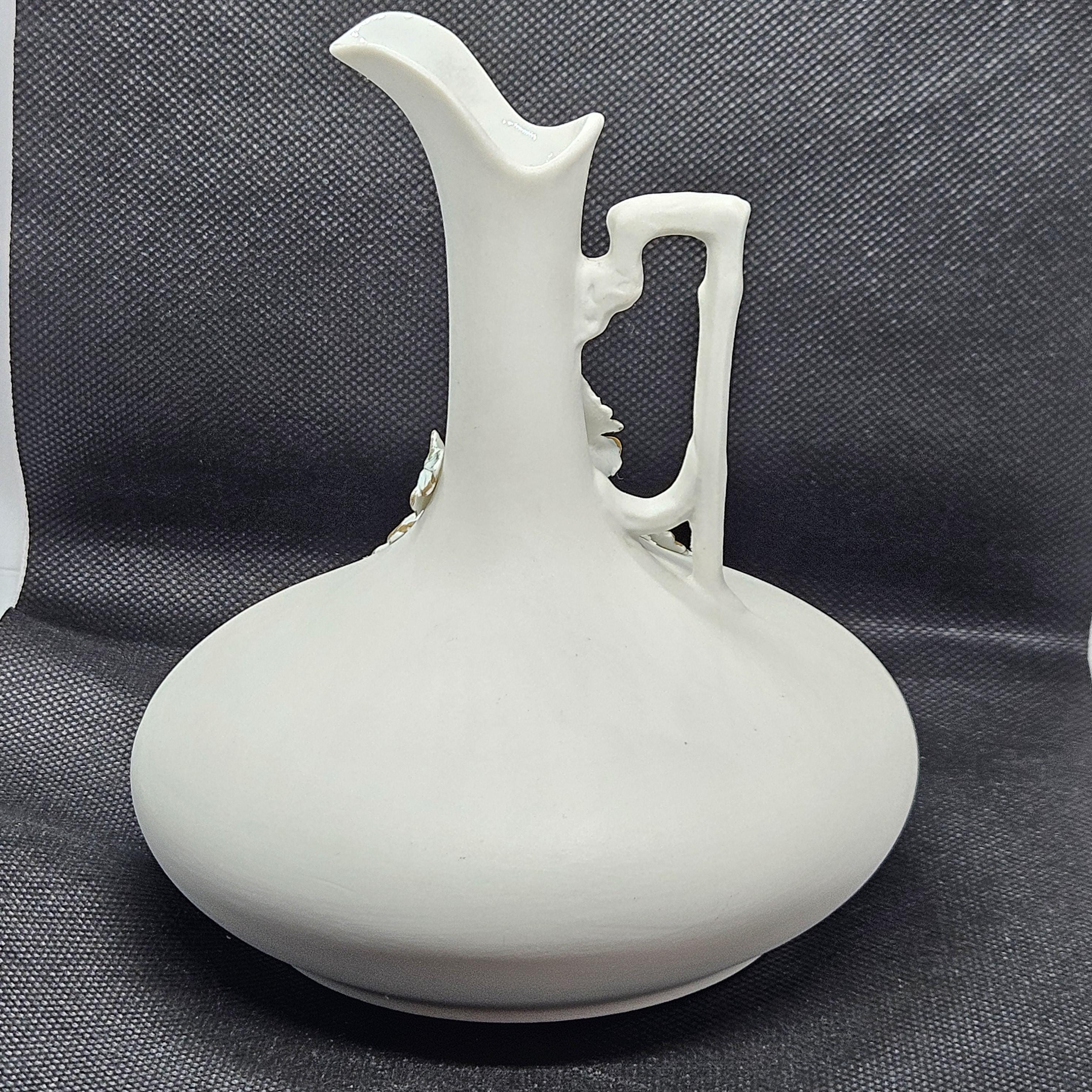 Lefton Bisque MC Blue Grapes Urn Bud Vase, #2187 - Etsy