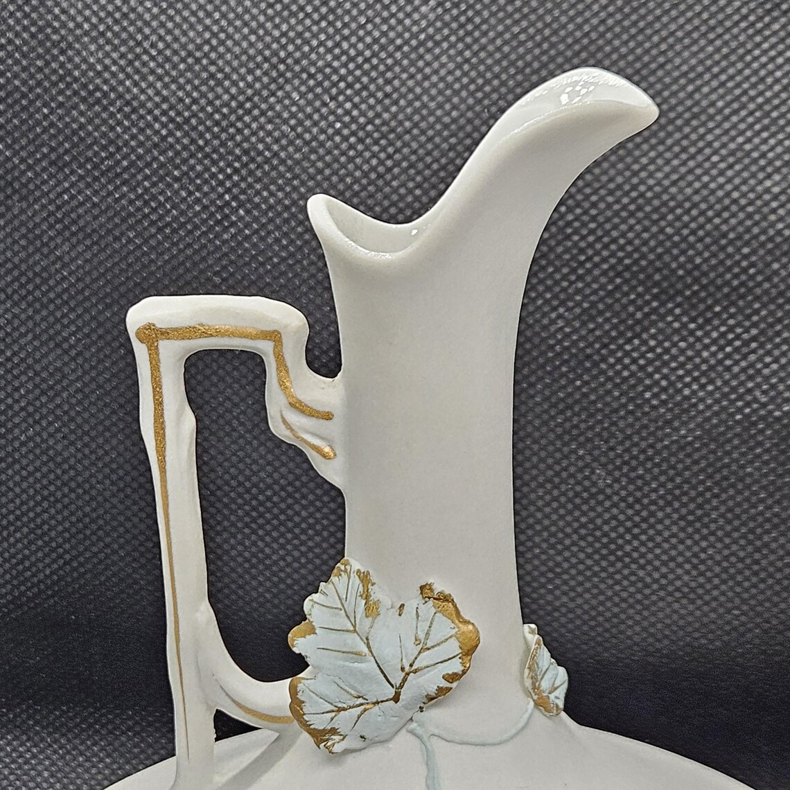 Lefton Bisque MC Blue Grapes Urn Bud Vase, #2187 - Etsy