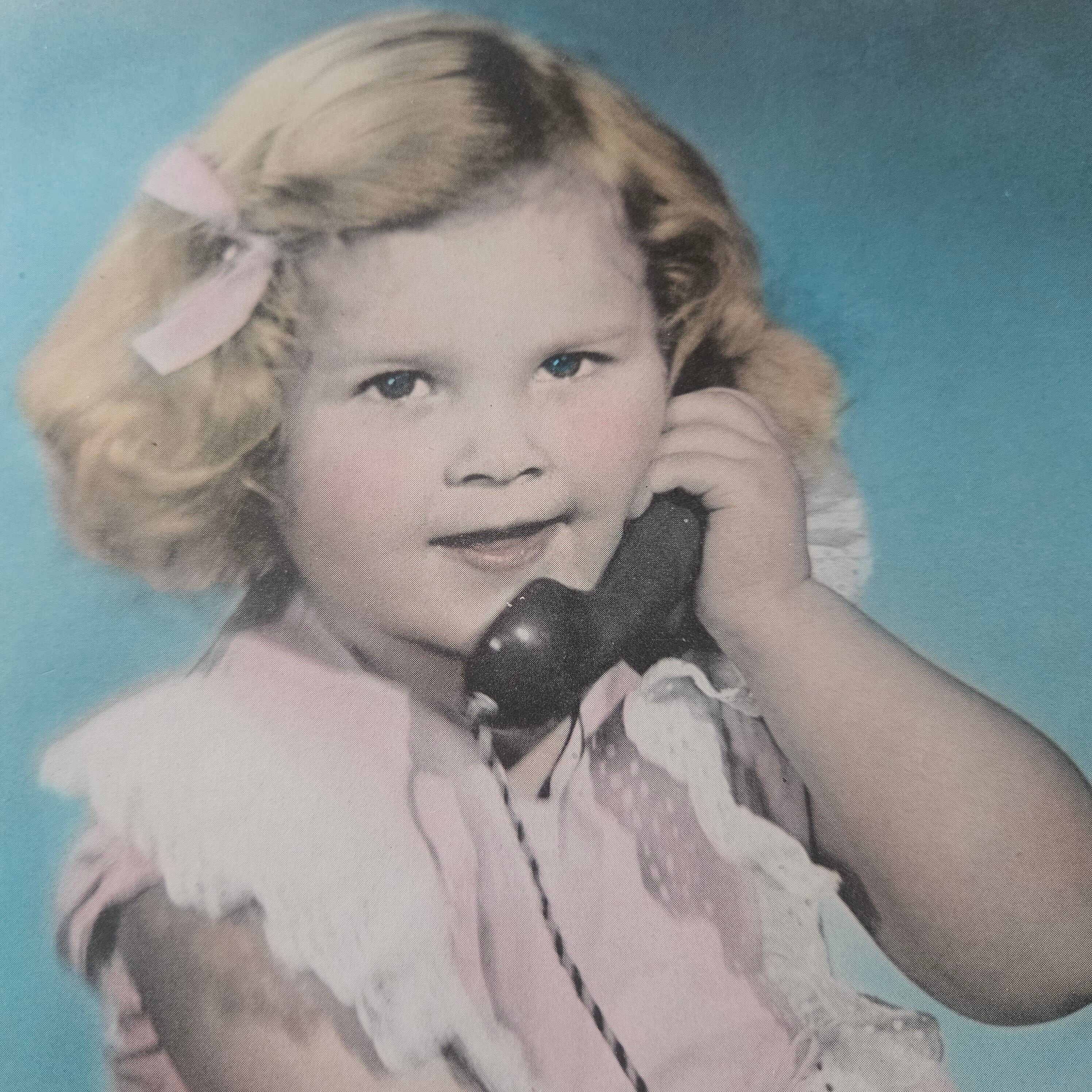 5 Calendar Topper Samples, 40s 50s, True Art Hand Colored, Children ...
