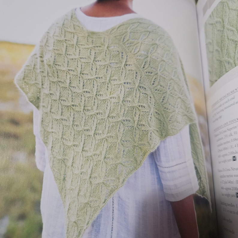 Book "lovely Knitted Lace", Brooke Nico, 16 Projects - Etsy