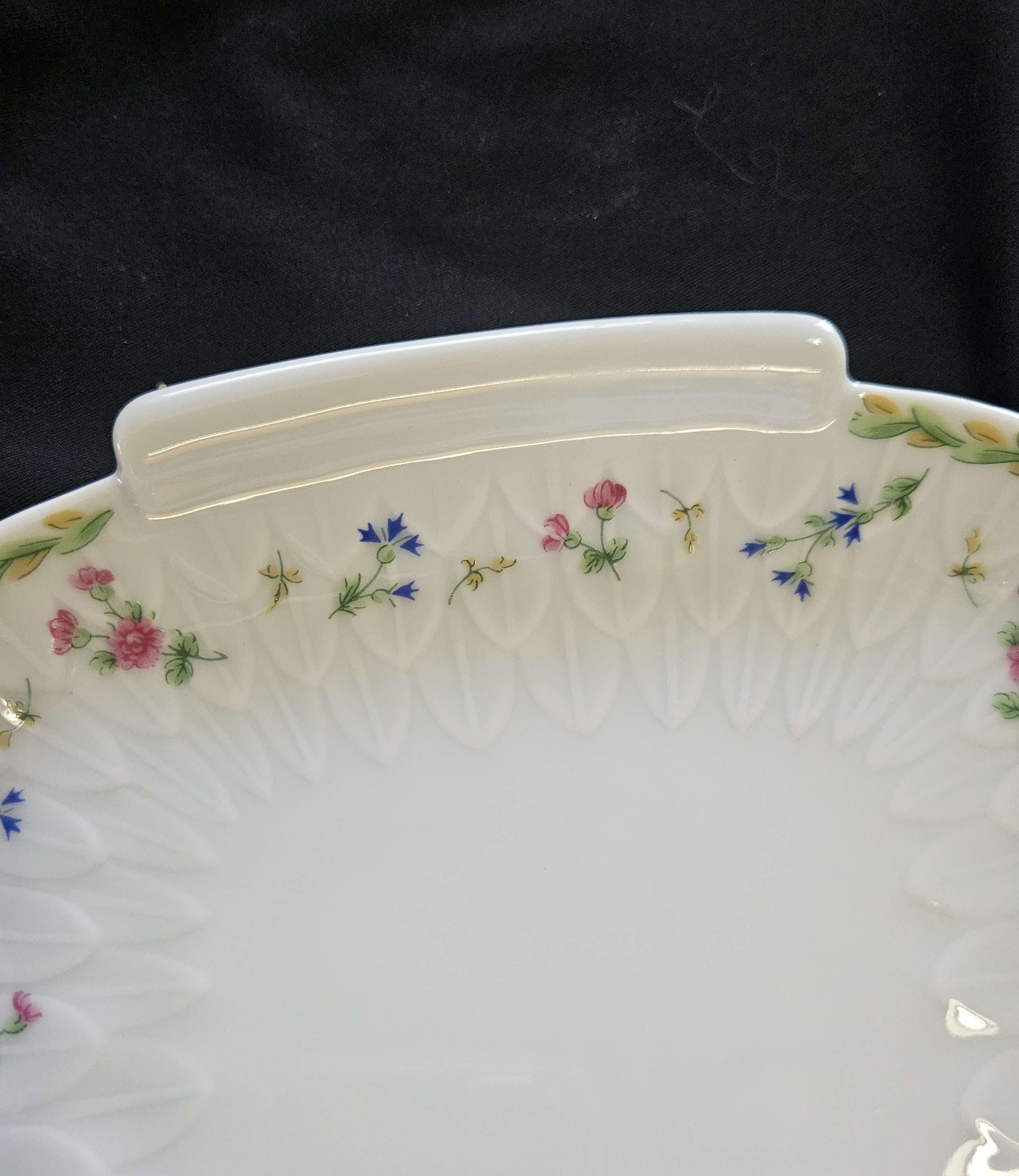 Bernardaud Poe Limoges Bread Tray Green Laurel Leaves and - Etsy