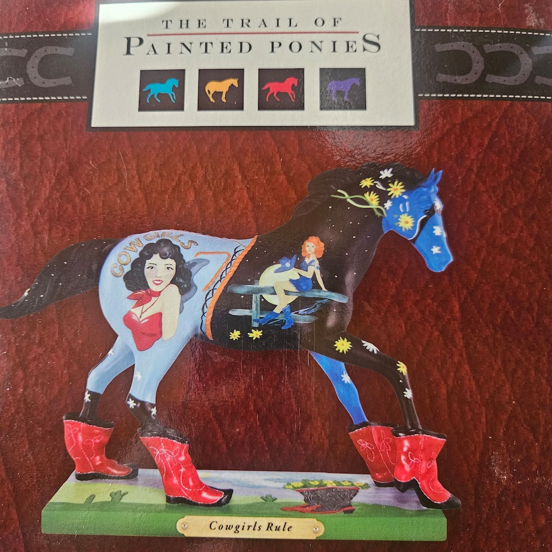 NIB Trail of the Painted Ponies, cowgirls Rule Retired, 2011, Sizemore ...