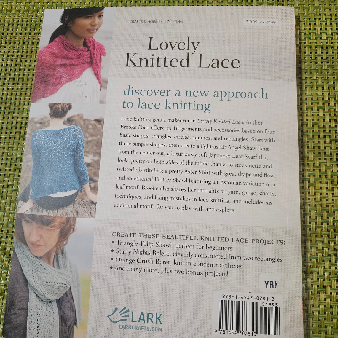 Book "lovely Knitted Lace", Brooke Nico, 16 Projects - Etsy