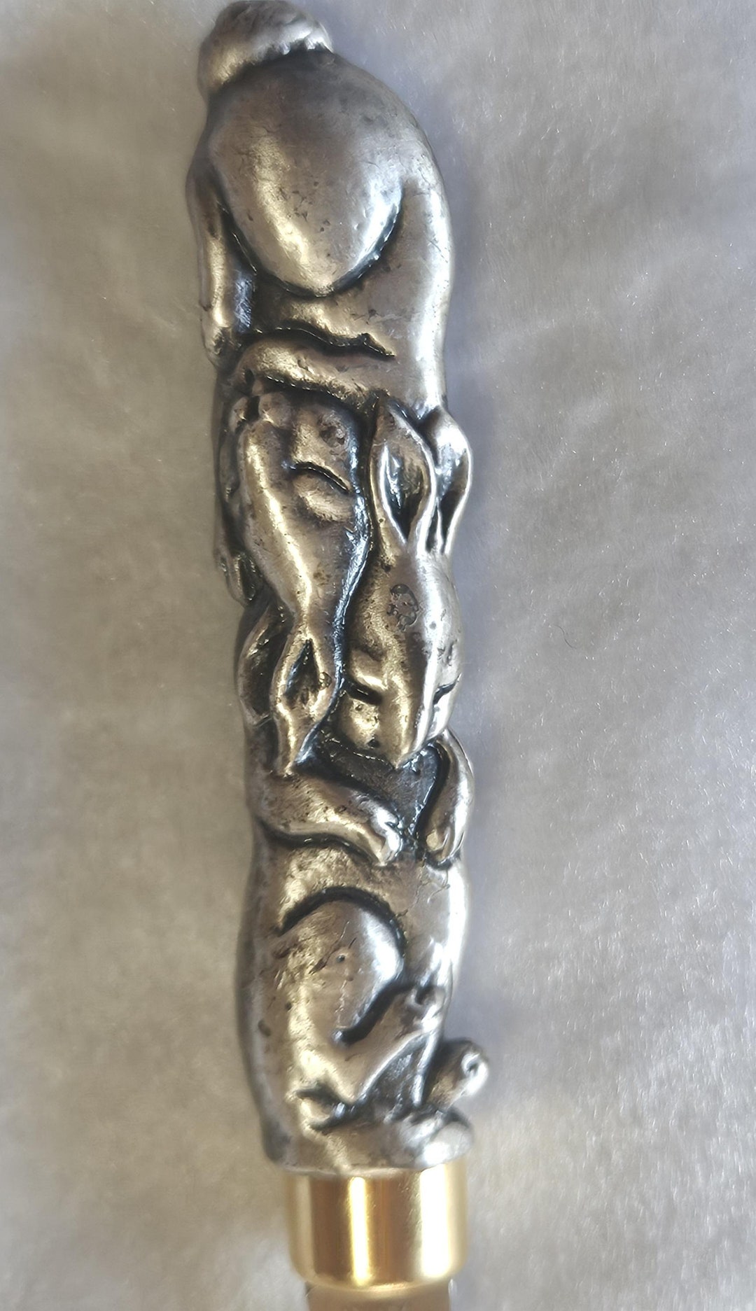 Vintage Arthur Court Bunny Spreaders, Set of 4 Knives, Serving ...
