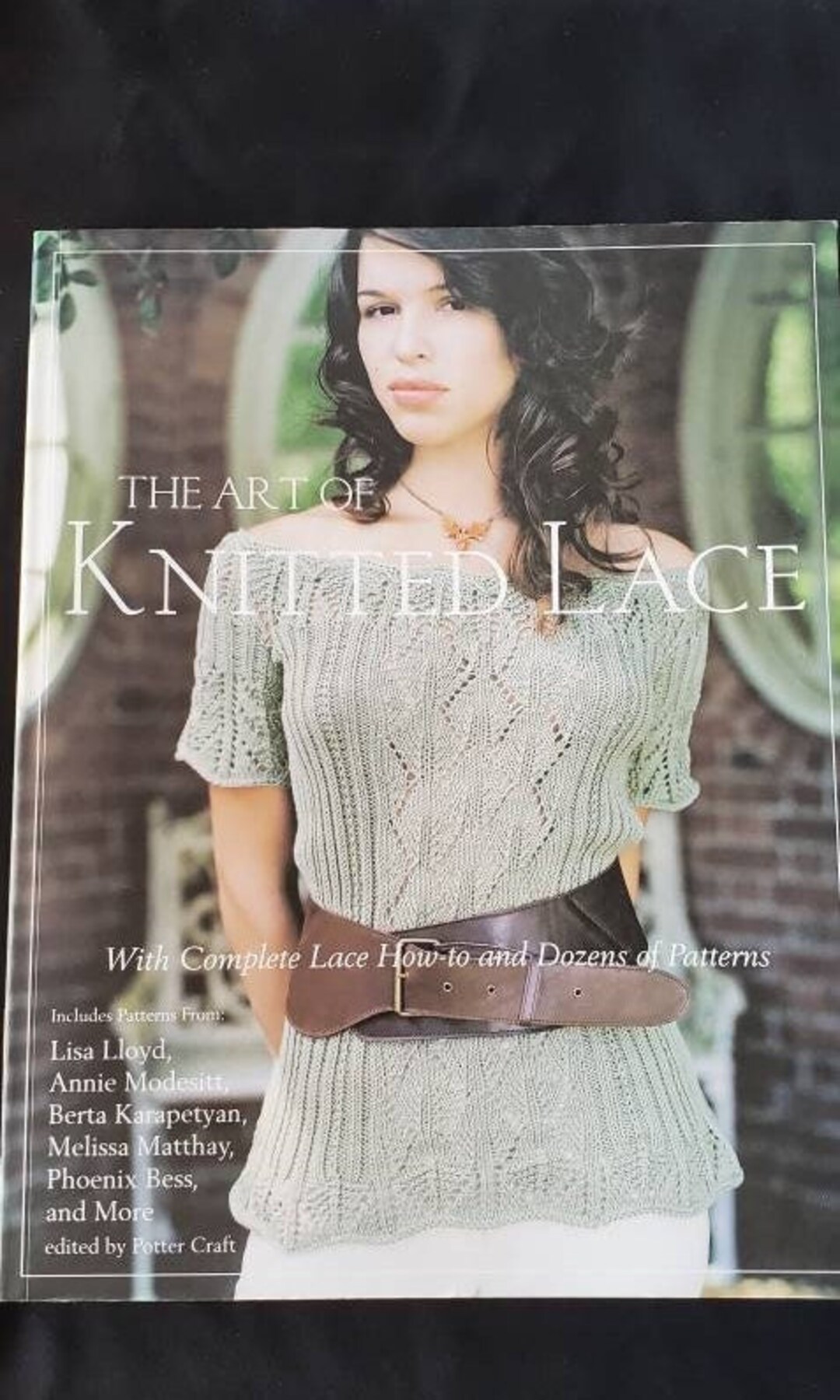 Book, the Art of Knitted Lace, How-to Patterns, by Potter Craft. 176 ...
