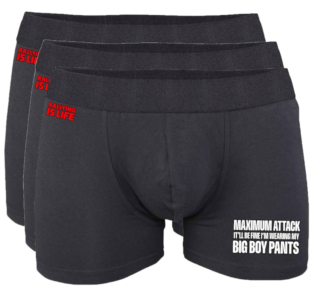 Rally Boxers 3 Pack, Rallying Boxer Shorts, Custom Printed Boxers ...