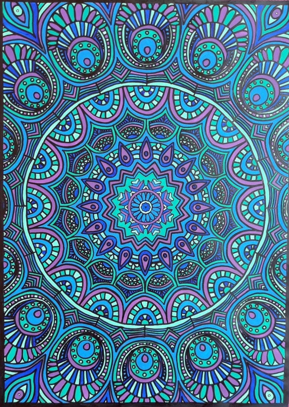 Mandala Poster - Etsy