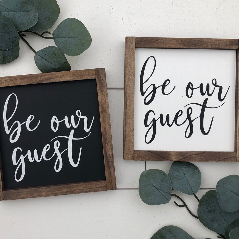 Guest Bedroom Signs - Etsy