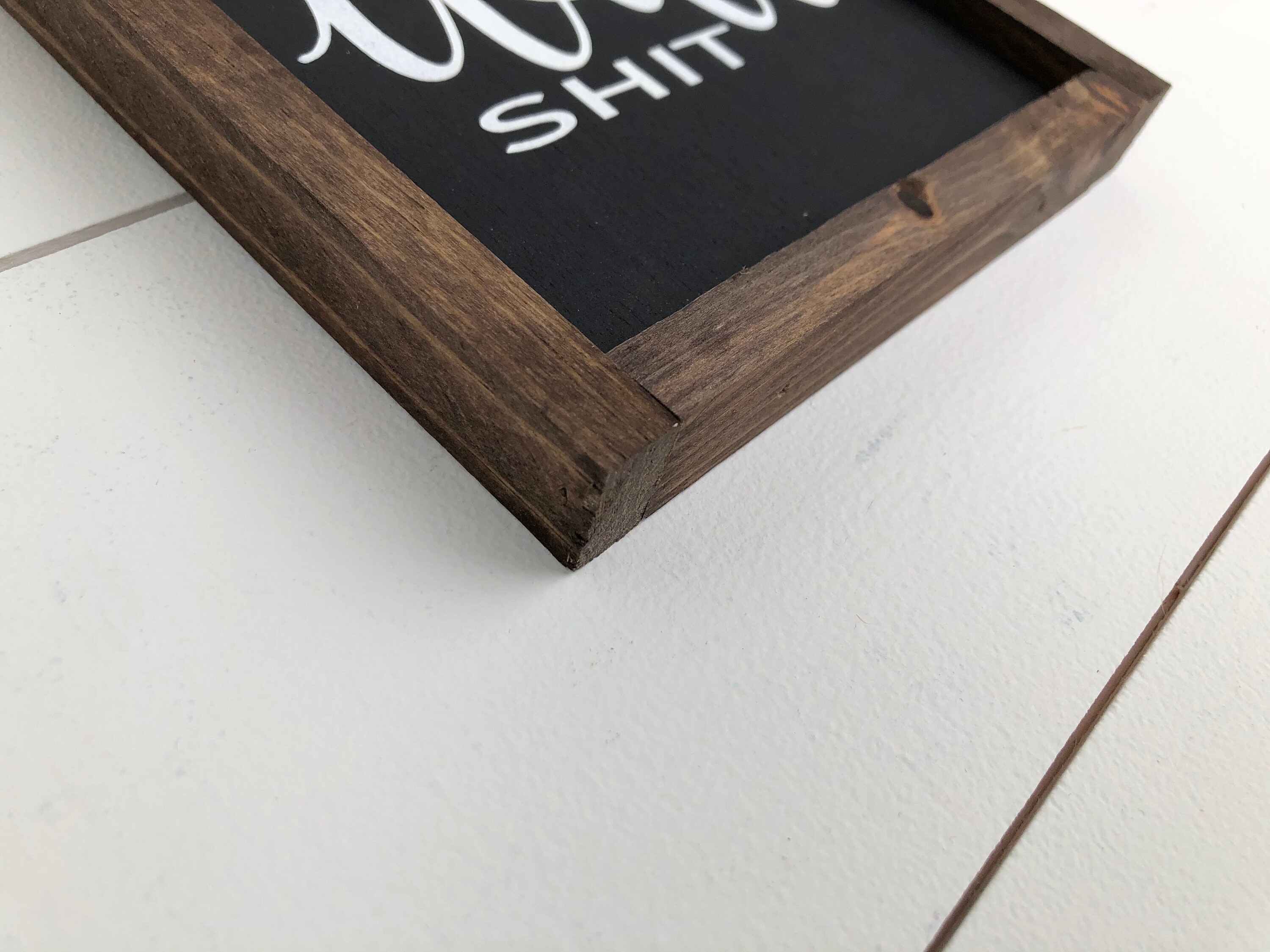 Well Shit Wooden Sign / Bathroom Sign / Funny Sign / Guest | Etsy