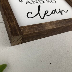 So Fresh and so Clean Sign / Bathroom Sign / Bathroom Decor / Laundry ...