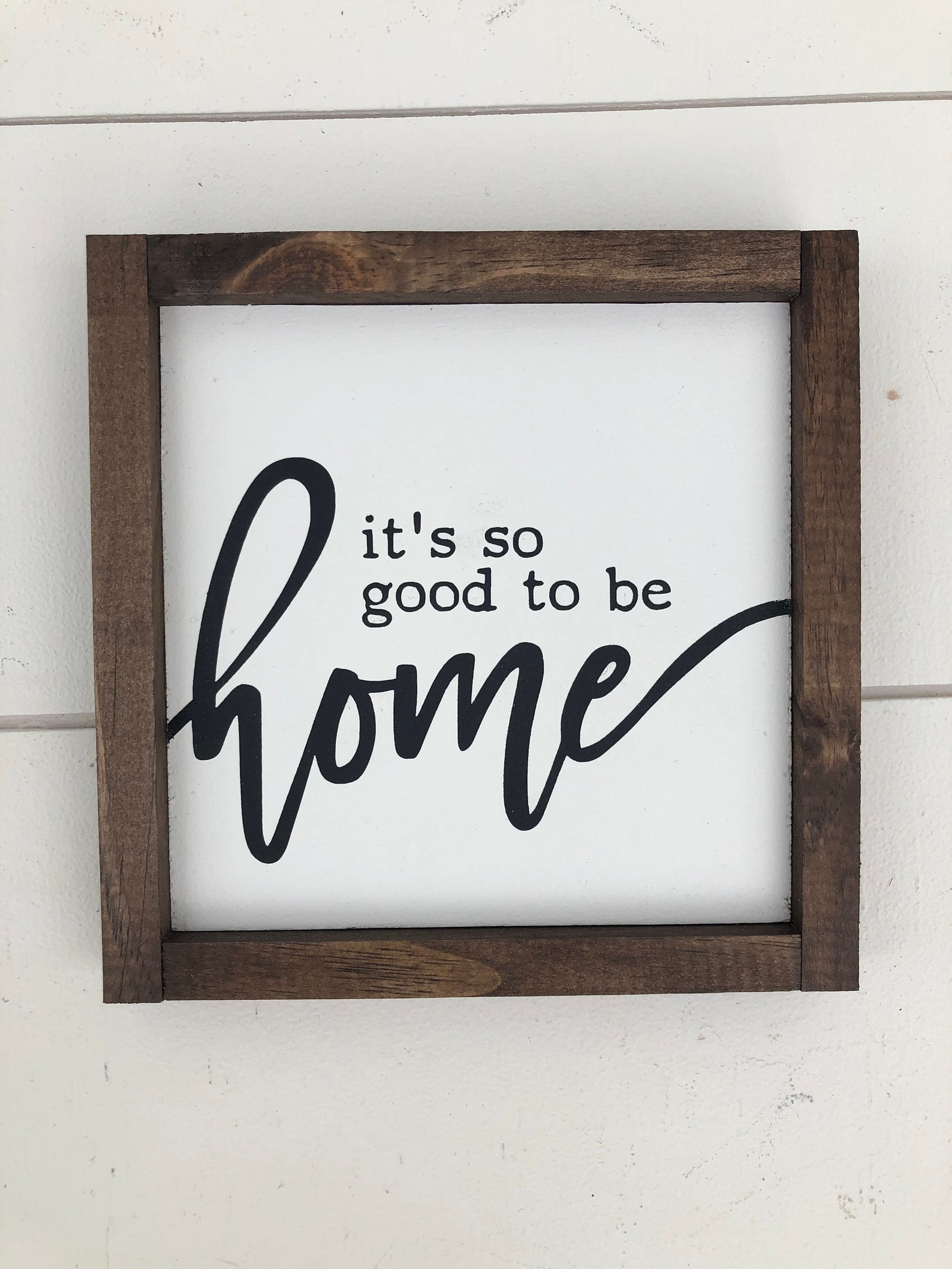 It's so Good to Be Home Wooden Sign / Mini Sign / Tiered - Etsy