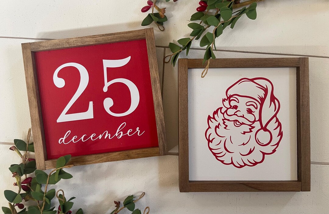Christmas Signs / Christmas Decor / Wooden Signs / Dec 25th Sign ...