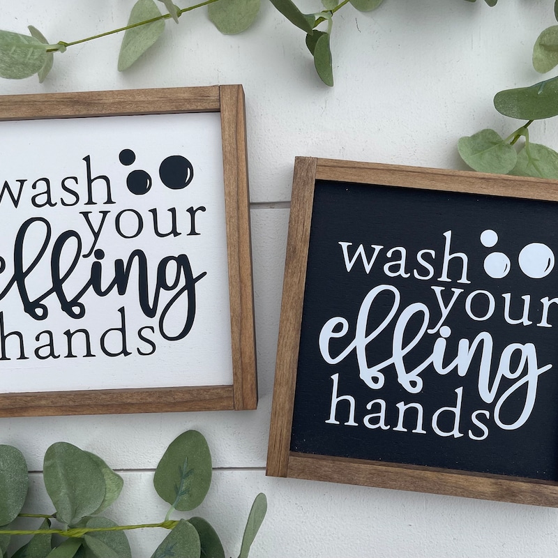 Wash Dishes Sign - Etsy