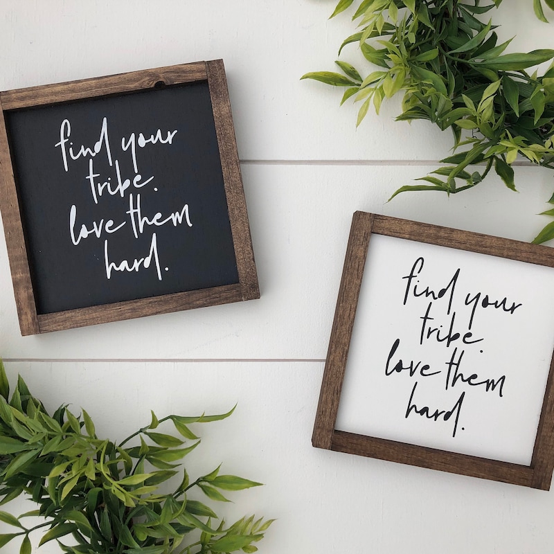 Tribe Sign - Etsy
