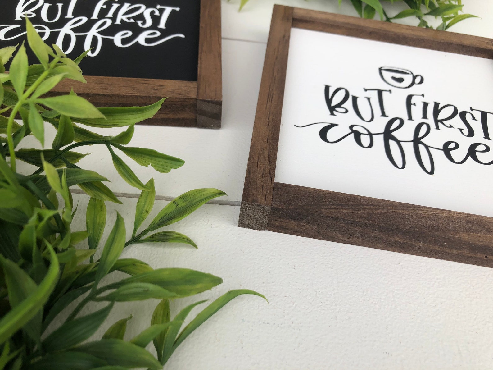 But First Coffee Sign / Size 6"x6" / Kitchen Decor - Etsy