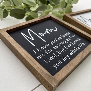 Mom Wooden Sign / Mothers Day Gift - Etsy