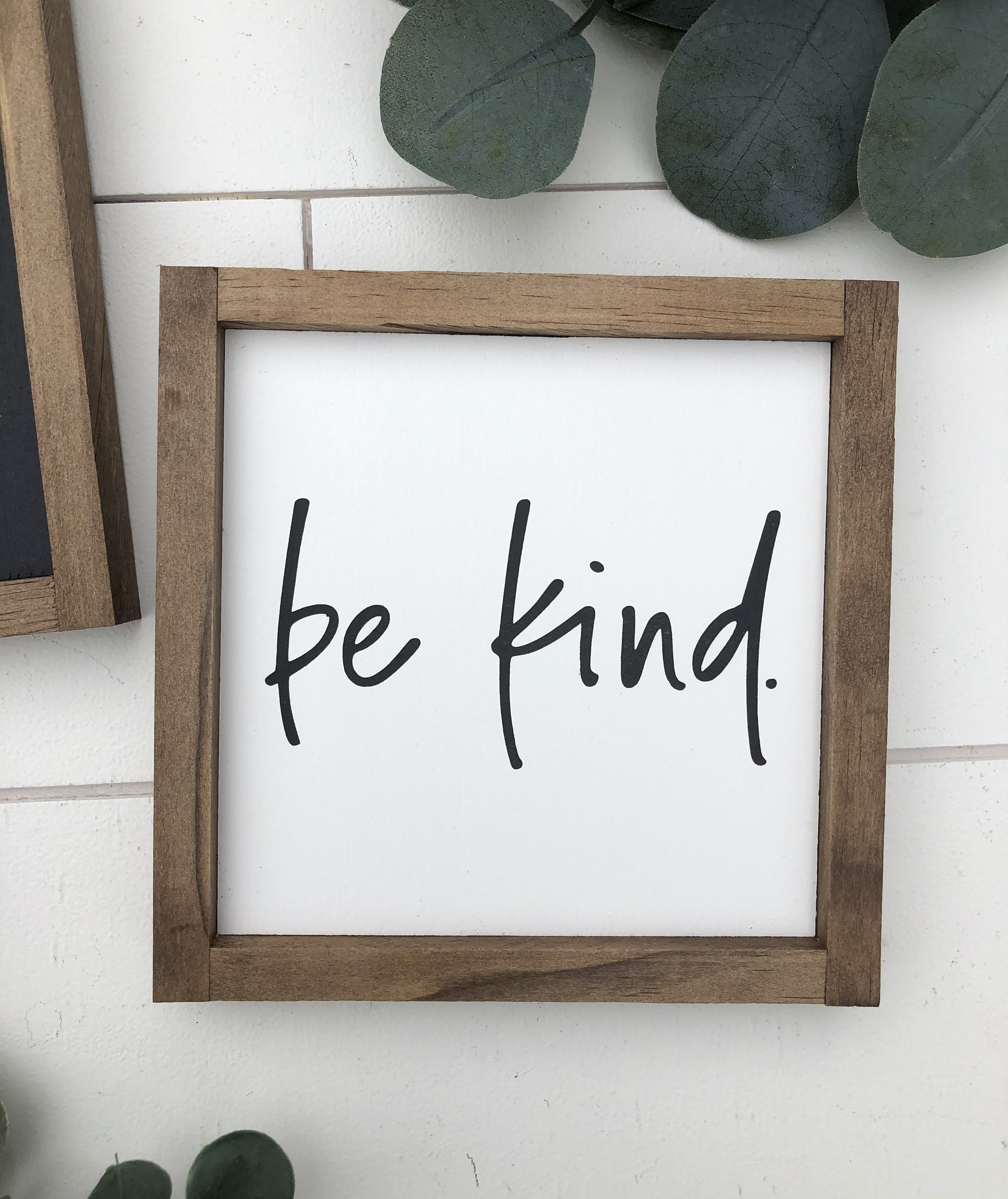 Be Kind Sign / Wooden Sign / - Etsy